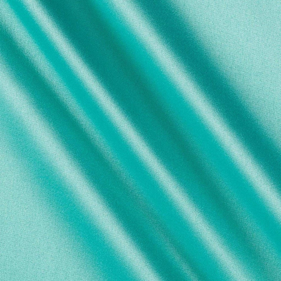 Matte L'Amour Satin - Jade - (Peau de Soie) Duchess Fabric For Bridal,