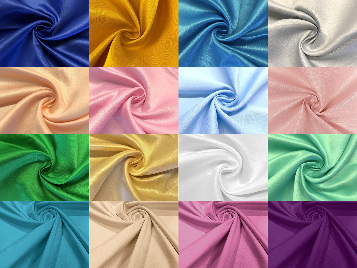 Matte L'Amour Satin (Peau de Soie) Duchess Fabric For Bridal, Bridesma